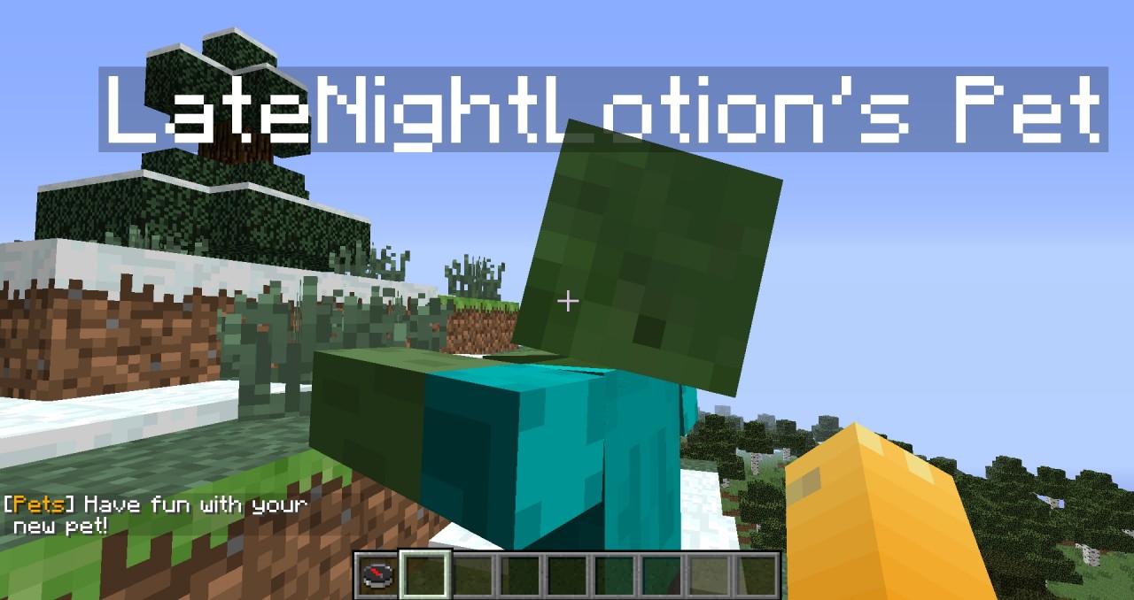 Pets [Bukkit 1.7.9+] Minecraft Mod