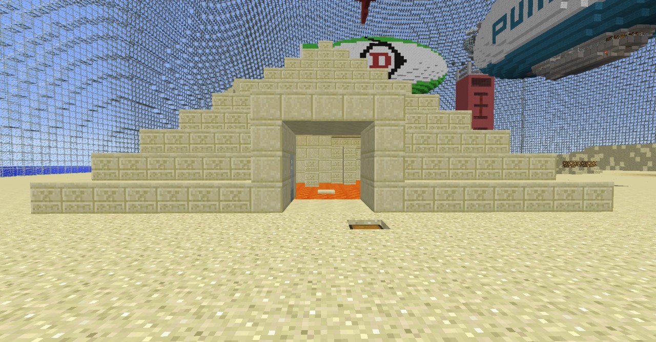 Modern Desert Hunger Games Map Minecraft Map