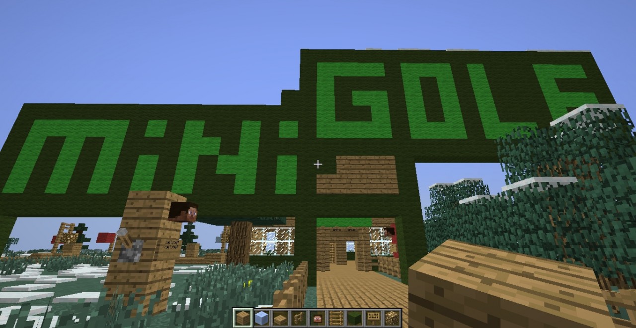 The Mini Golf Place Minecraft Map