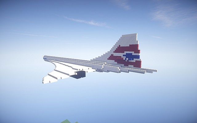 Aérospatiale-BAC Concorde Minecraft Map