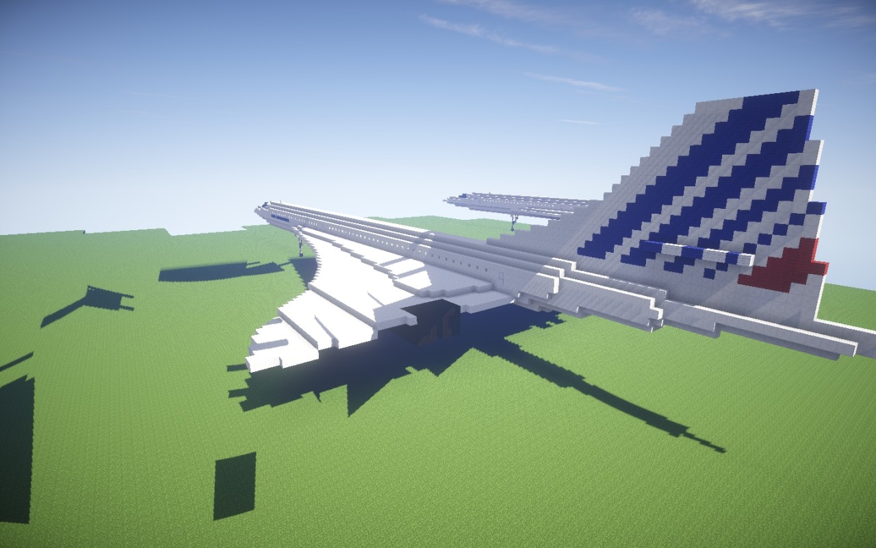 Aérospatiale-BAC Concorde Minecraft Map