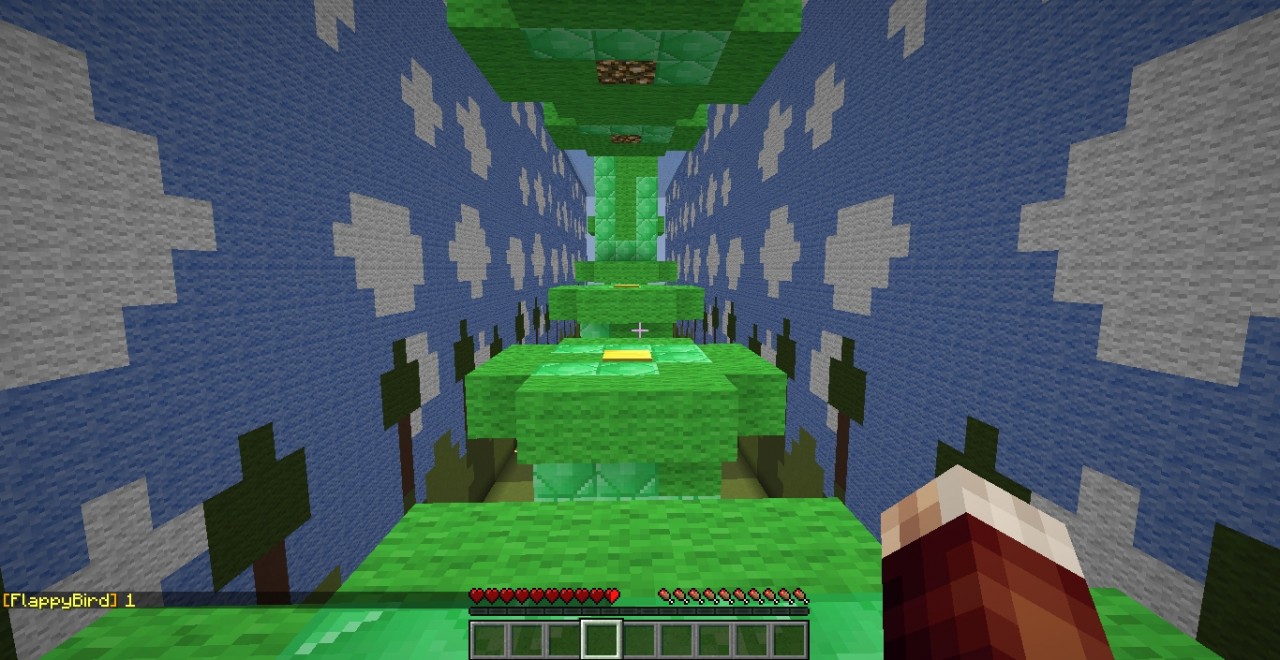 Flappy Bird Minecraft Map