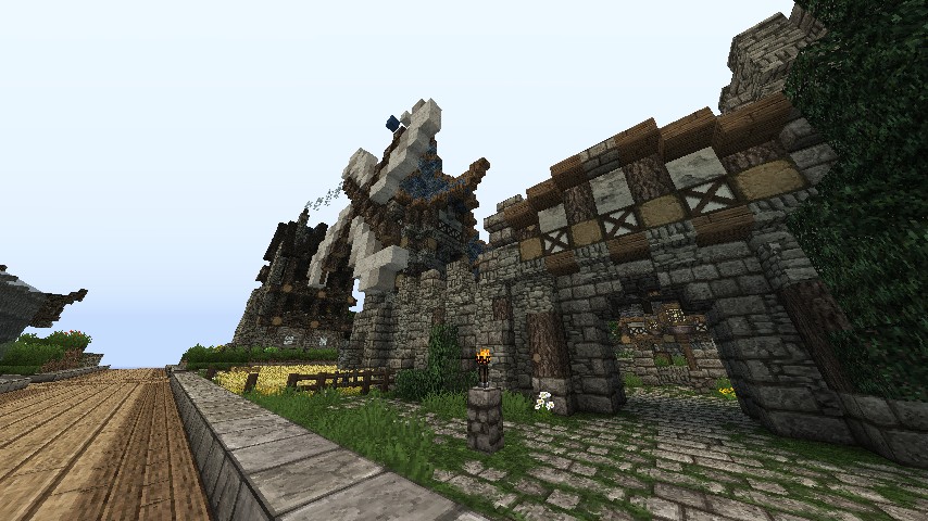 The Town of Belmont Minecraft Map