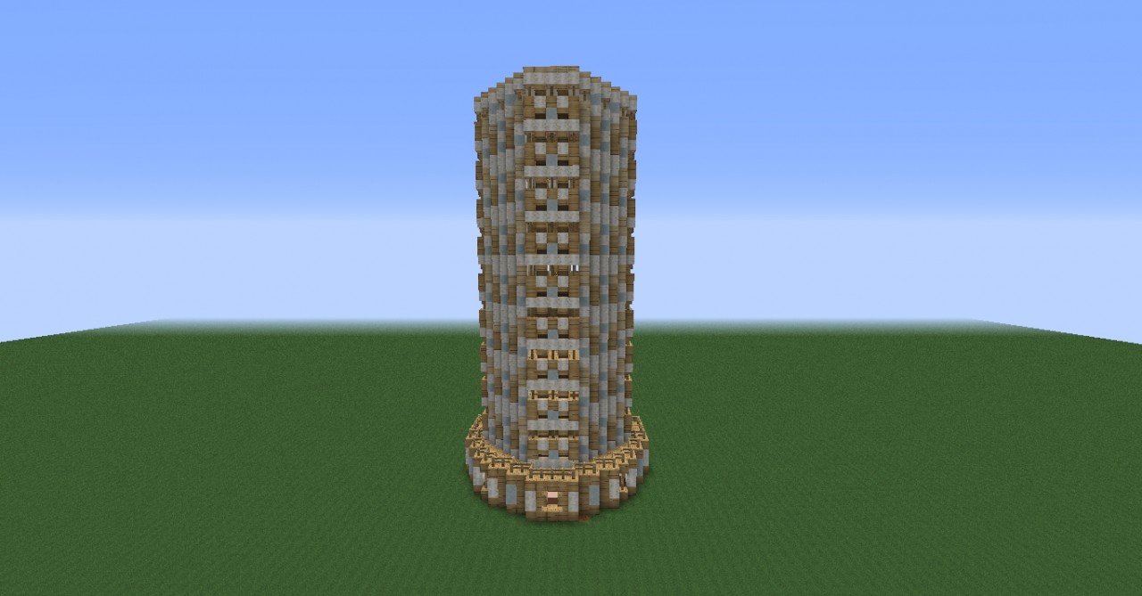 Blue Tower Minecraft Map
