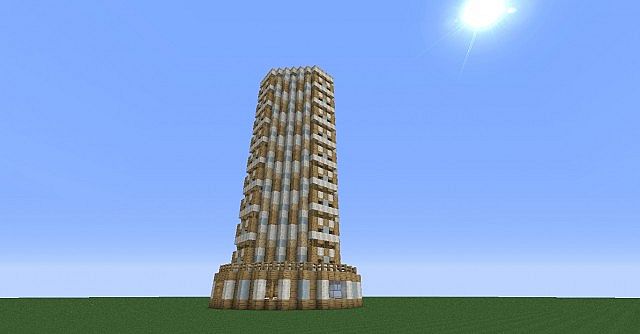 Blue Tower Minecraft Map