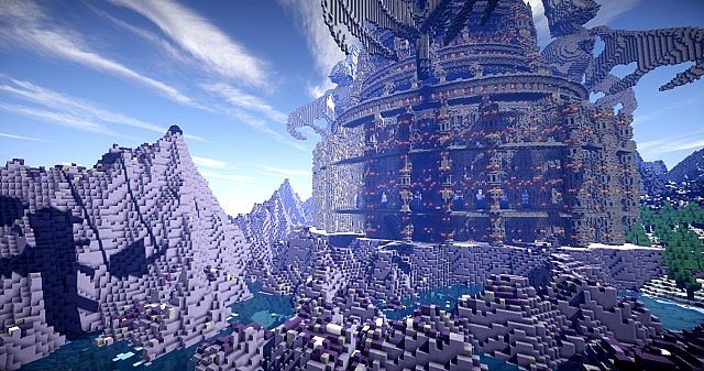 Dragon Tower (Part of Dragon Survival Map) Minecraft Map