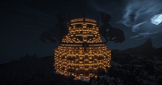 Dragon Tower (Part of Dragon Survival Map) Minecraft Map