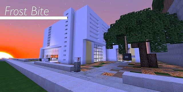 | FrostBite | Modern Contemporary House | CC Minecraft Map