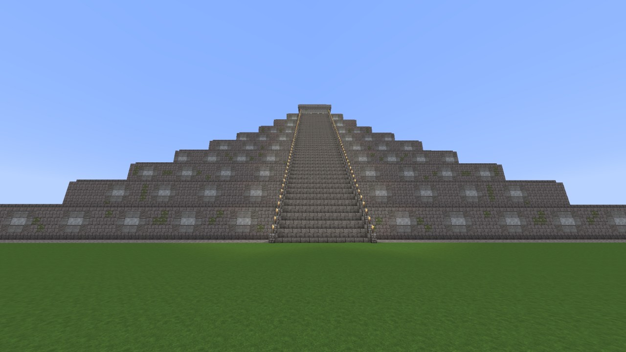Chichen Itza mayan temple Minecraft Map