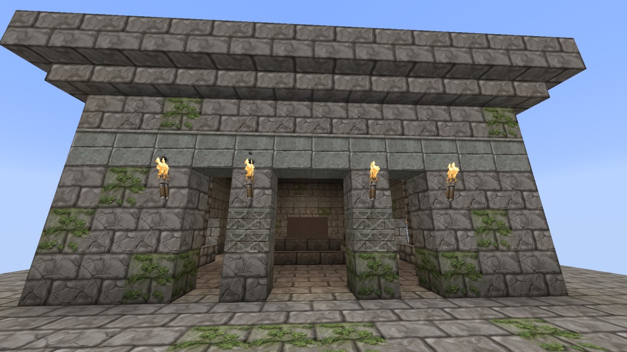 Chichen Itza mayan temple Minecraft Map