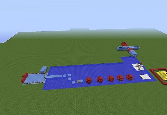 Minecraft Wipeout Minecraft Map