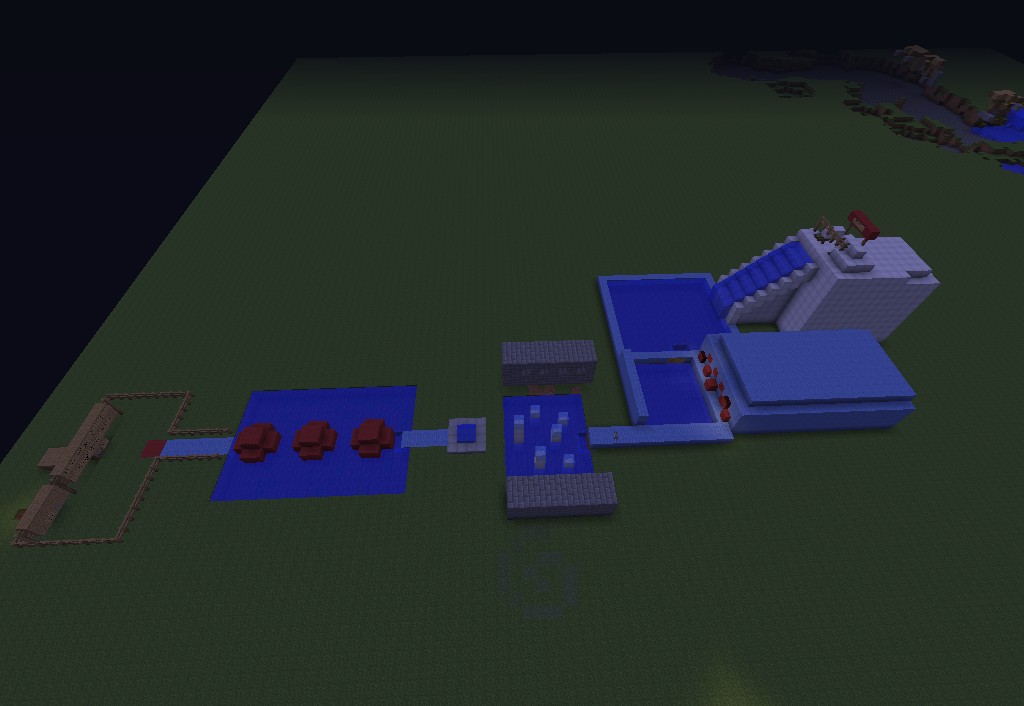 Minecraft Wipeout Minecraft Map