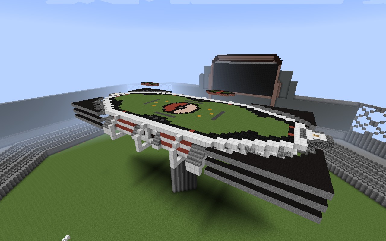Pokemon Stadium - Super Smash Bros Minecraft Map