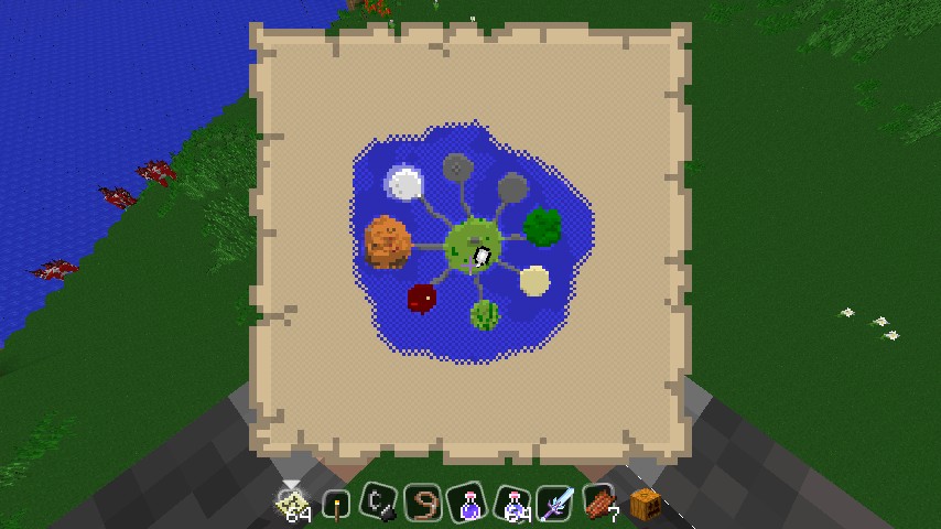 Multi Island Survival Minecraft Map