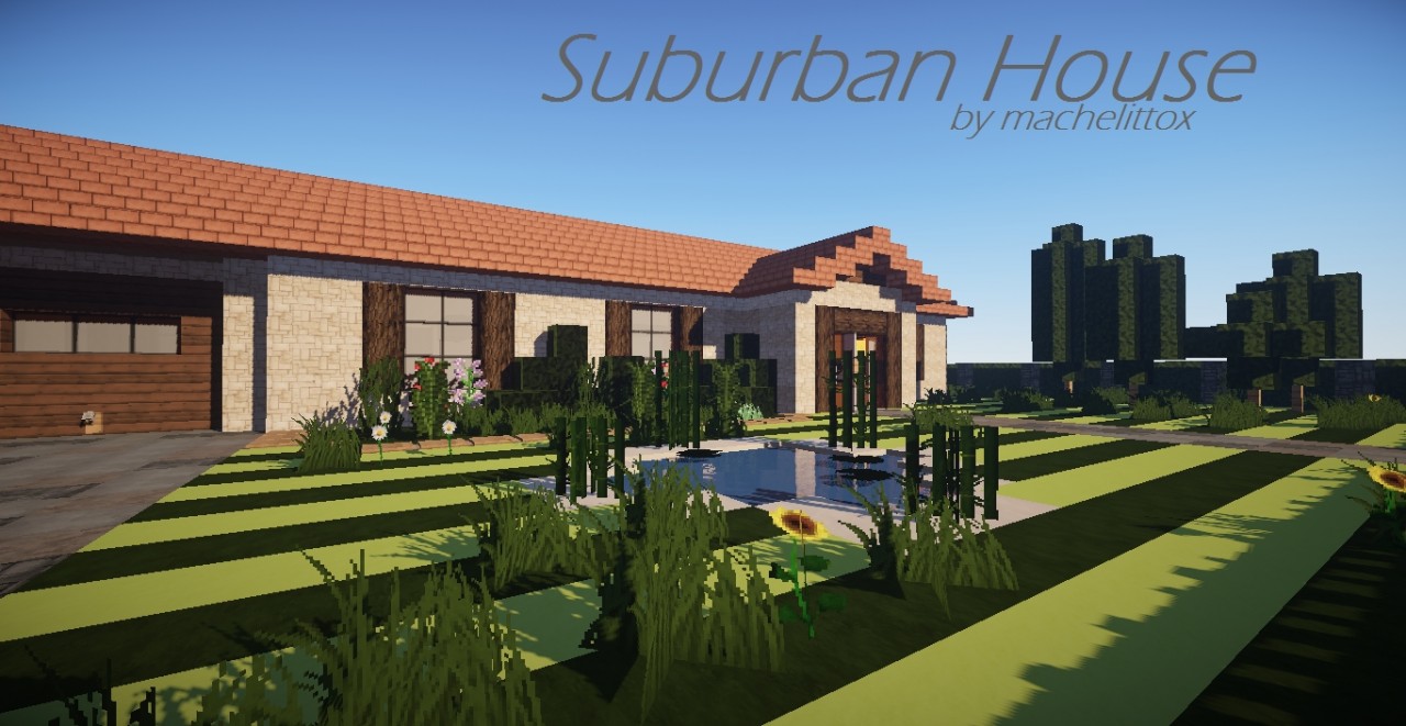 Suburban House | by machelittox Minecraft Map