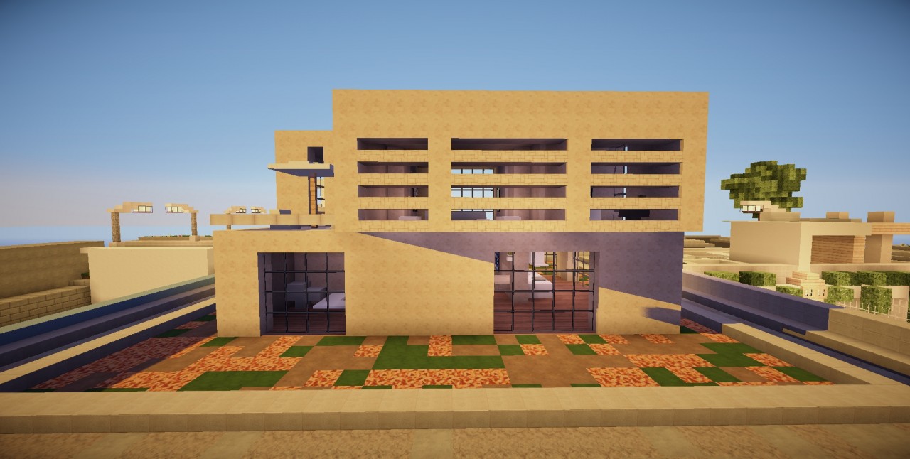| Blaze | Modern Contemporary Home | CC Minecraft Map