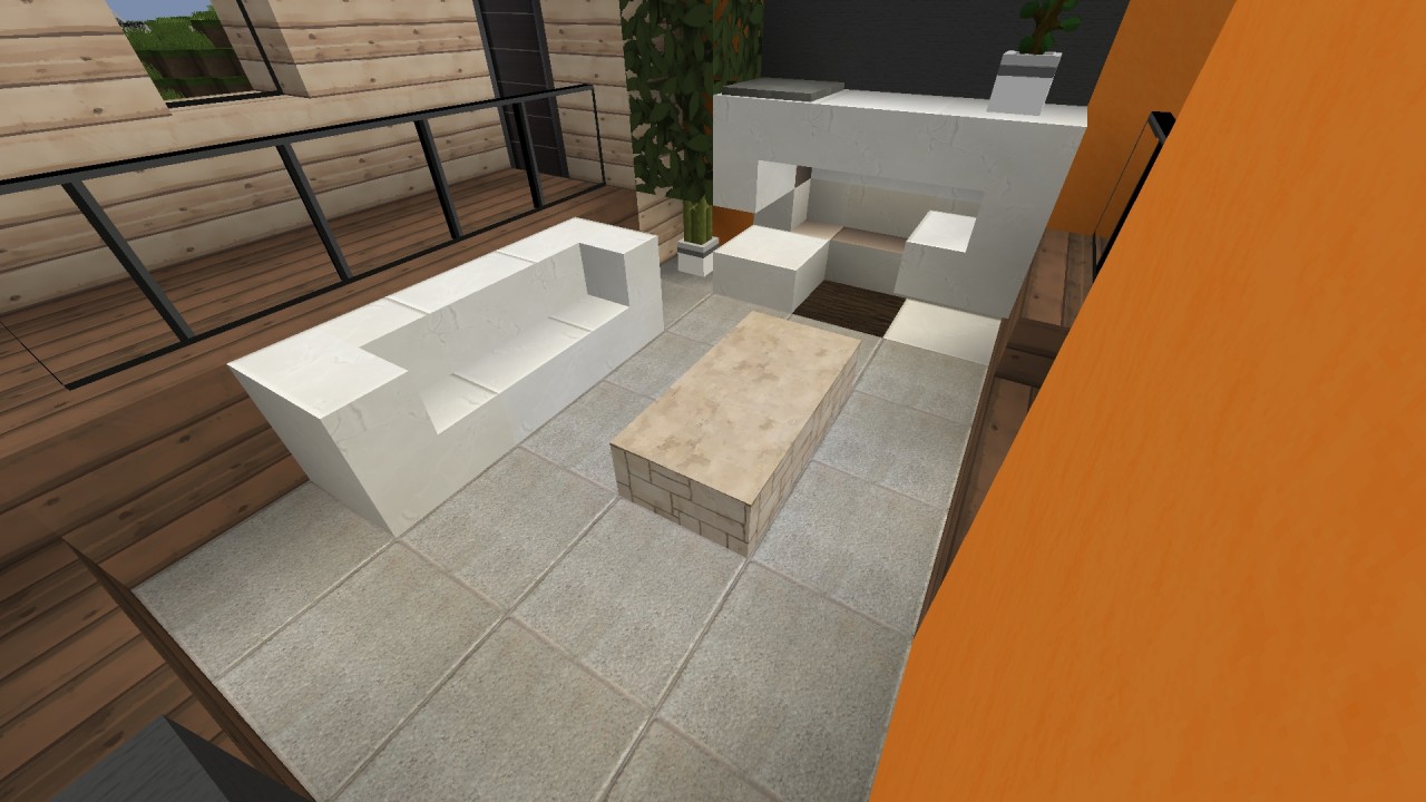 Contained - Recycled shipping containers modern house Minecraft Map