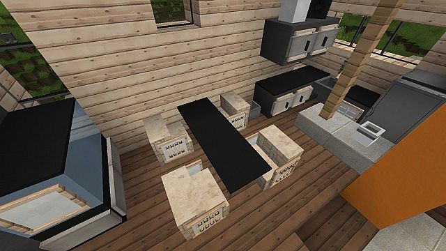 Contained - Recycled shipping containers modern house Minecraft Map