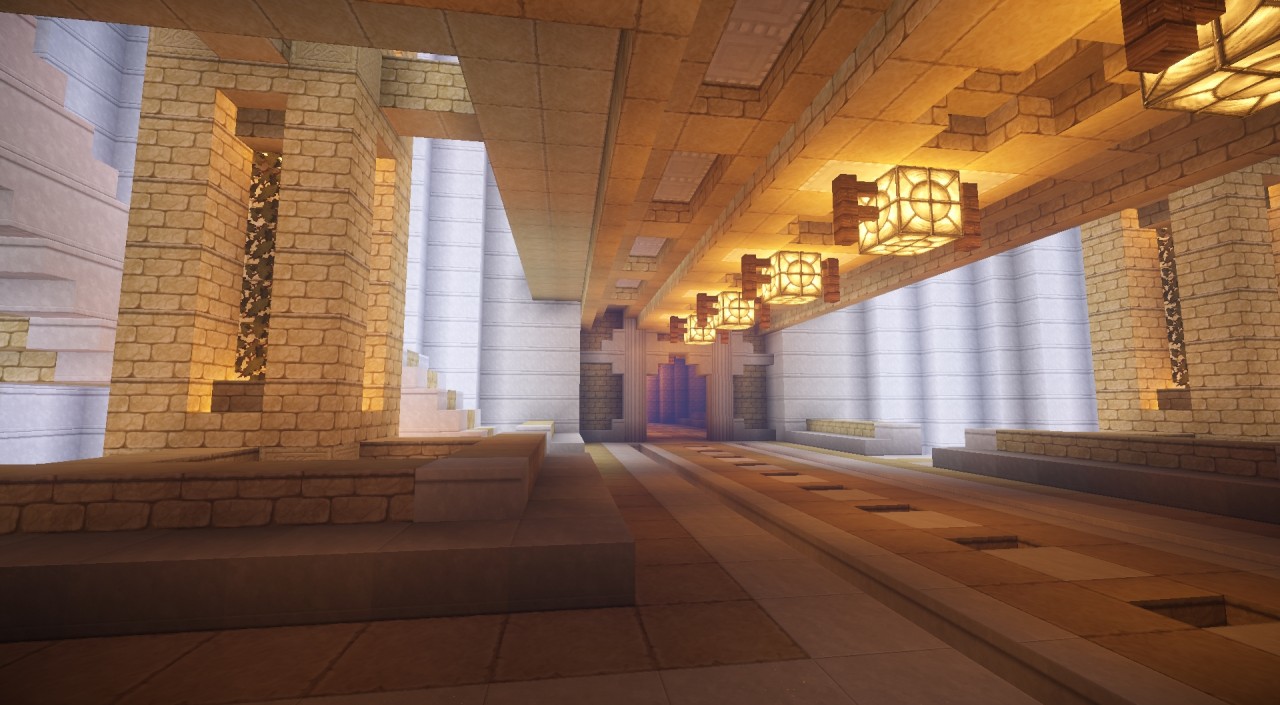 Fortune's End Spawn Structure Minecraft Map