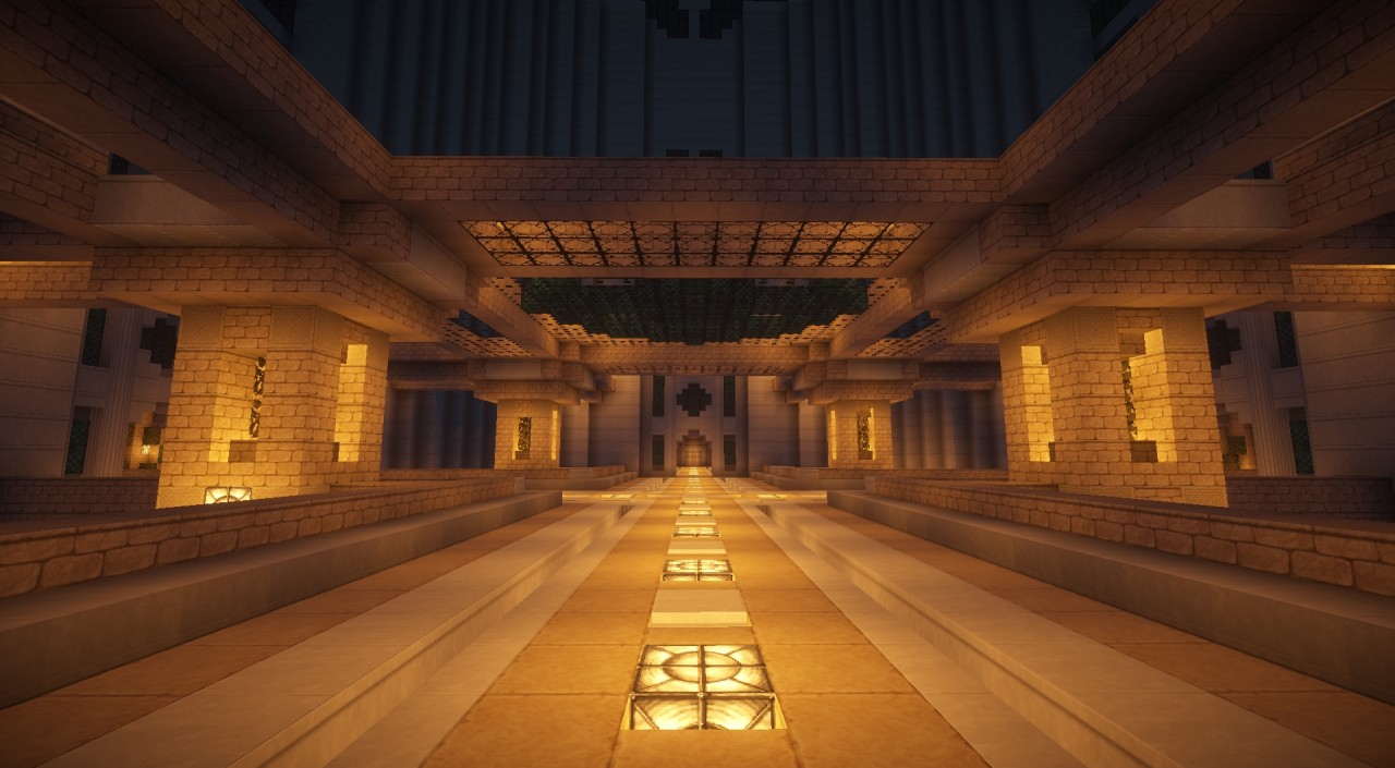 Fortune's End Spawn Structure Minecraft Map