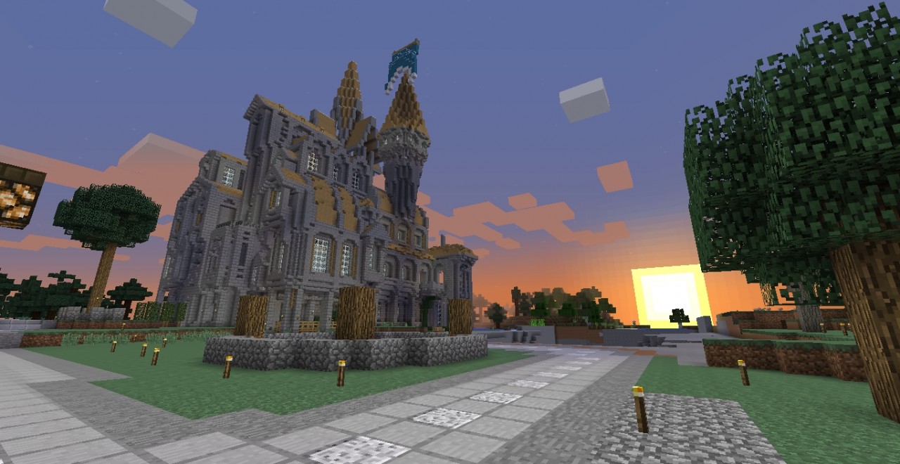 Survival Castle ("Try-Hard Arkas Style") Minecraft Map