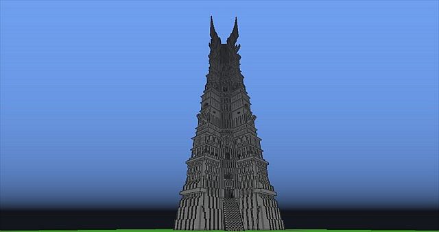 Orthanc, Tower of Isengard Minecraft Map