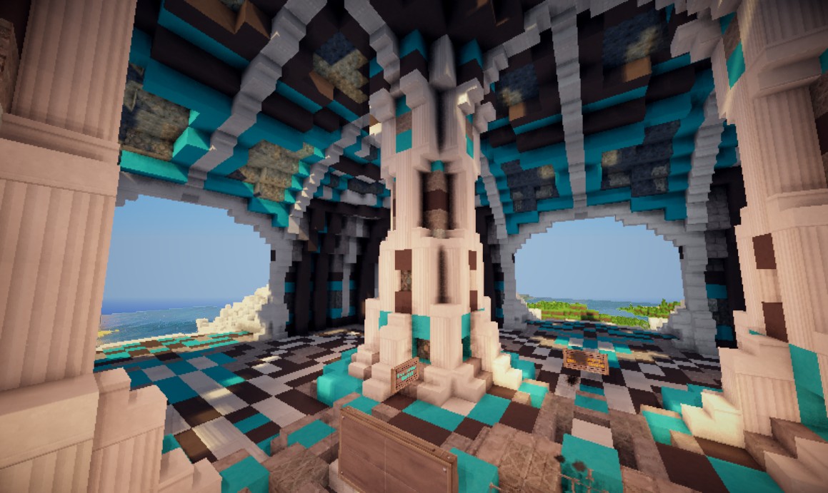 Survival Server Spawn Minecraft Map