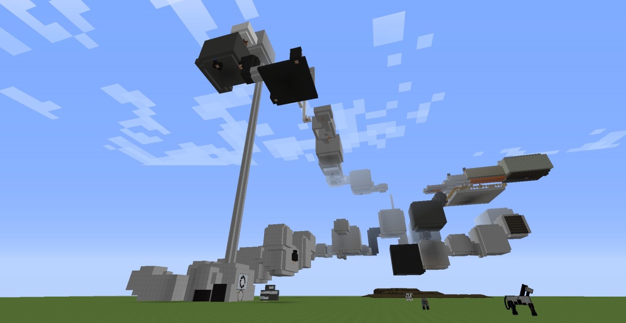 Portal 2 (No Mod Needed) Minecraft Map