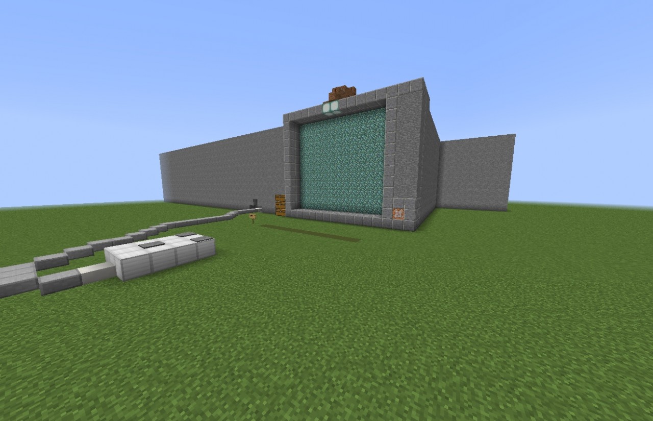 Computer Minecraft Map