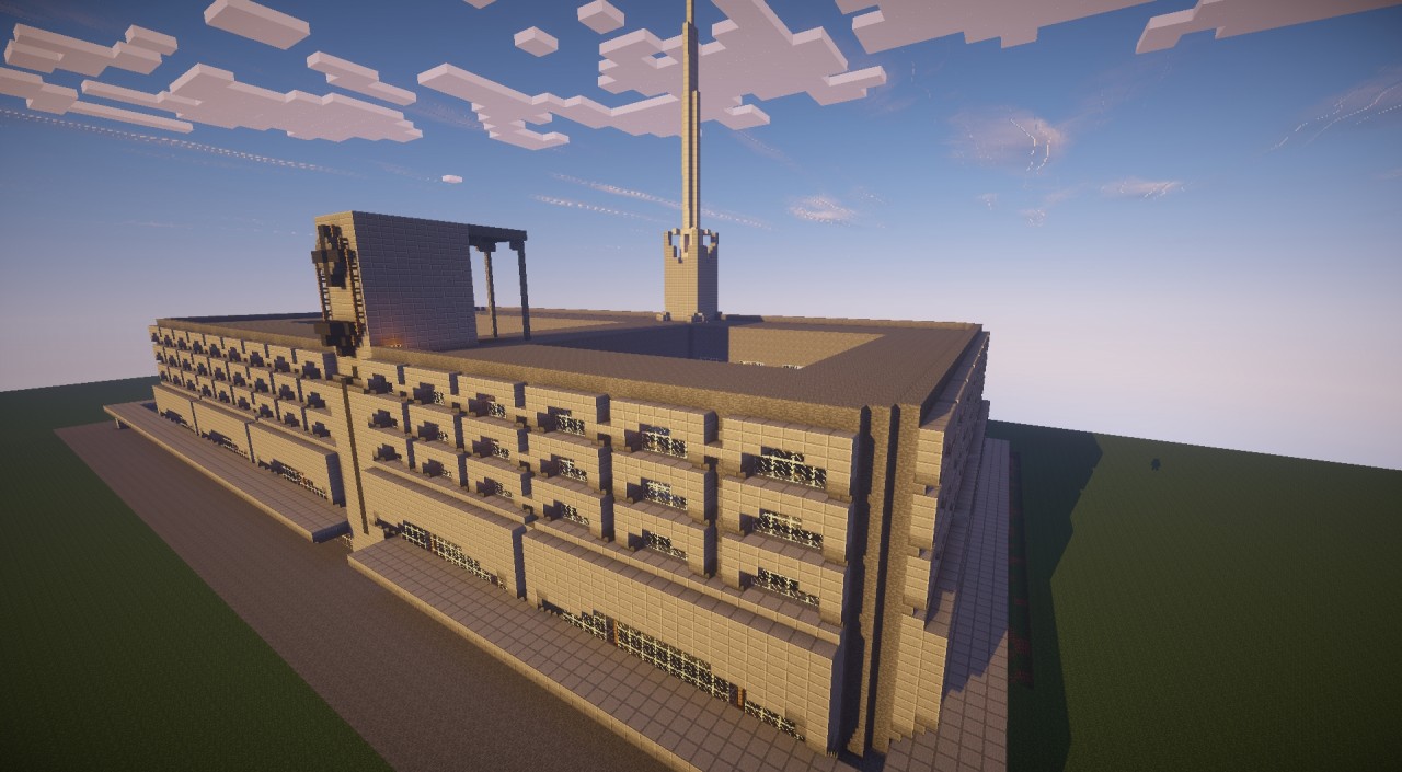 Marine terminal St. Peterburg Minecraft Map