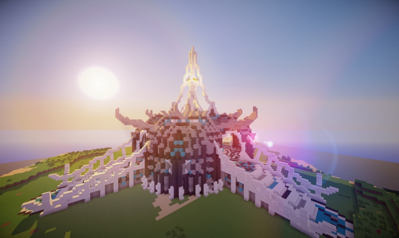Survival Server Spawn Minecraft Map