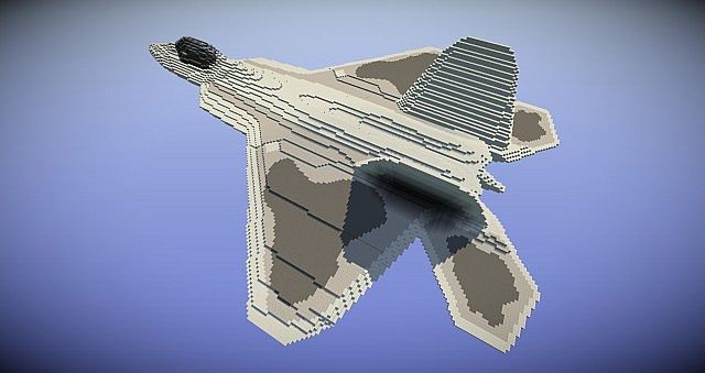 F-22 Raptor (Timelapse) Minecraft Map