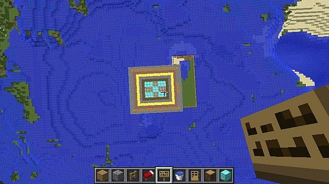 flooded home Minecraft Map
