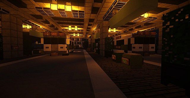 Bus Terminal Minecraft Map