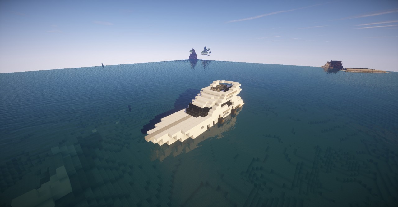 Small Yacht Minecraft Map