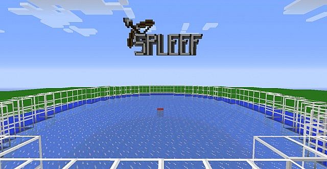 Spleef Sign Minecraft Map