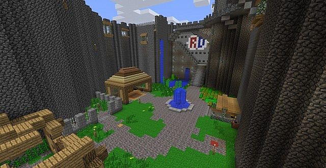 Faction base village Minecraft Map