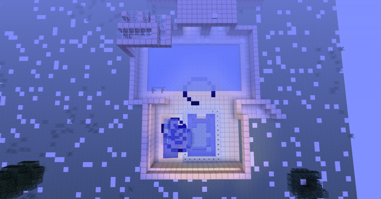 Swimming Pool Minecraft Map