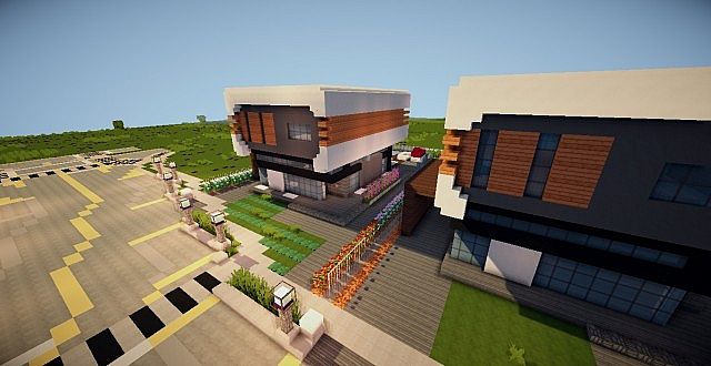 Small City Home Minecraft Map