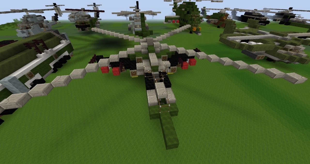 Future Military Helicopter Minecraft Map