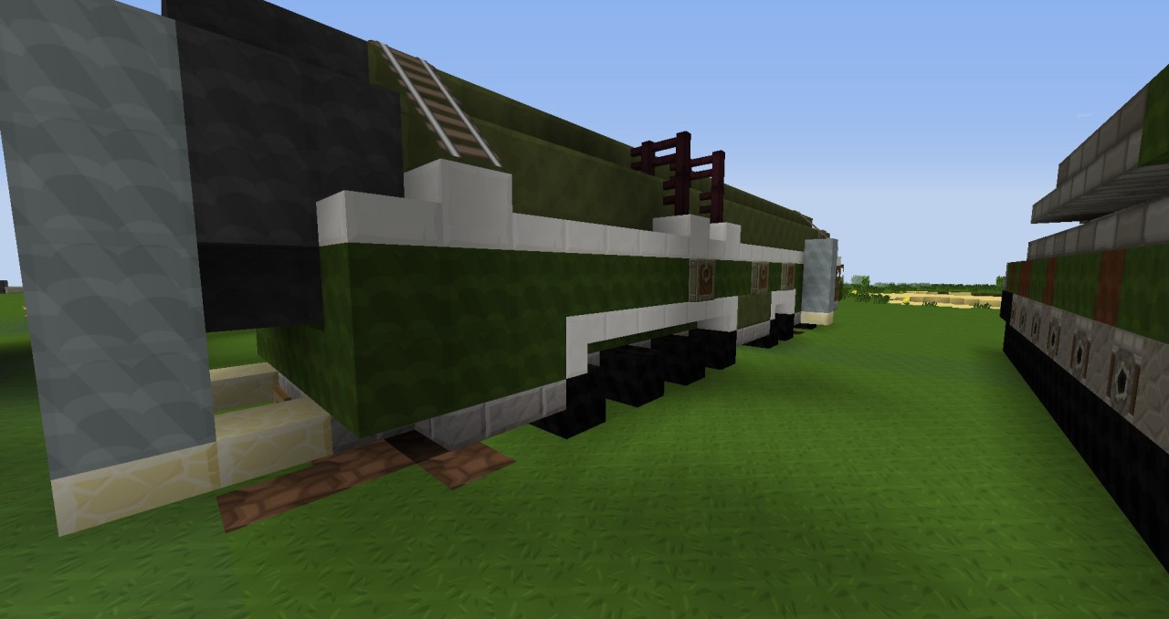 Topol M Russian truck missile launcher Minecraft Map