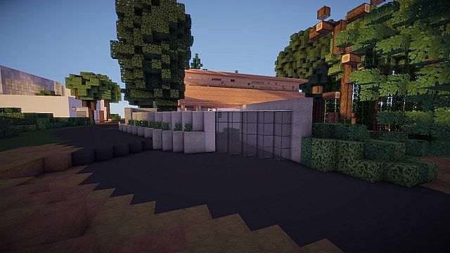Usonian Style Home Minecraft Map