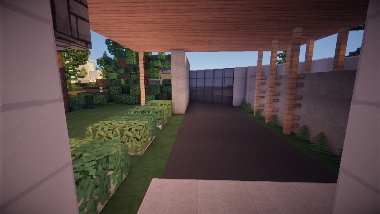 Usonian Style Home Minecraft Map