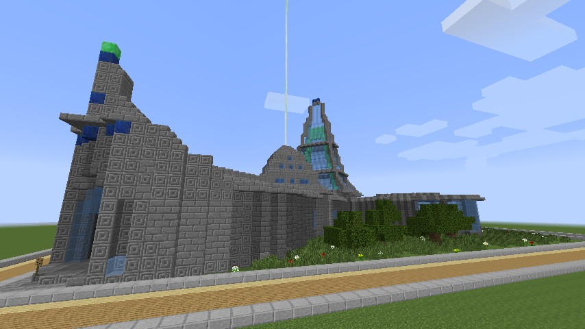 Creative: The temple of Poseidon Minecraft Map