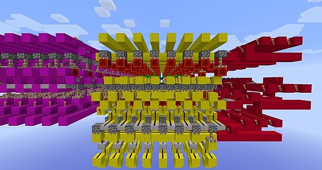 8-Bit Redstone Computer Minecraft Map