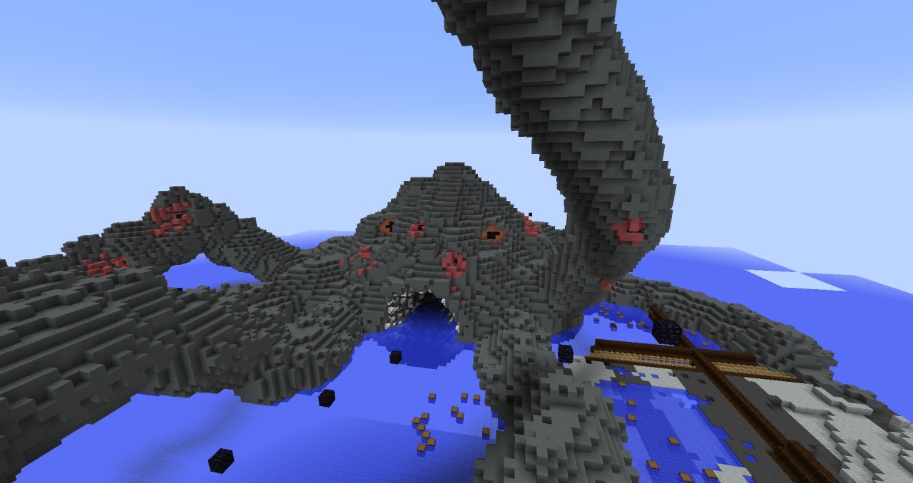 Release... THE KRAKEN!!! Minecraft Map