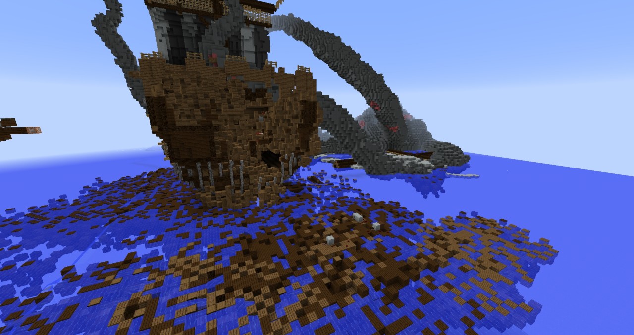 Release... THE KRAKEN!!! Minecraft Map