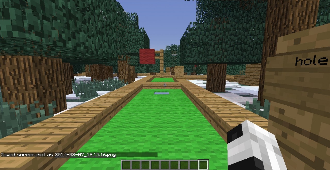 The Mini Golf Place Minecraft Map