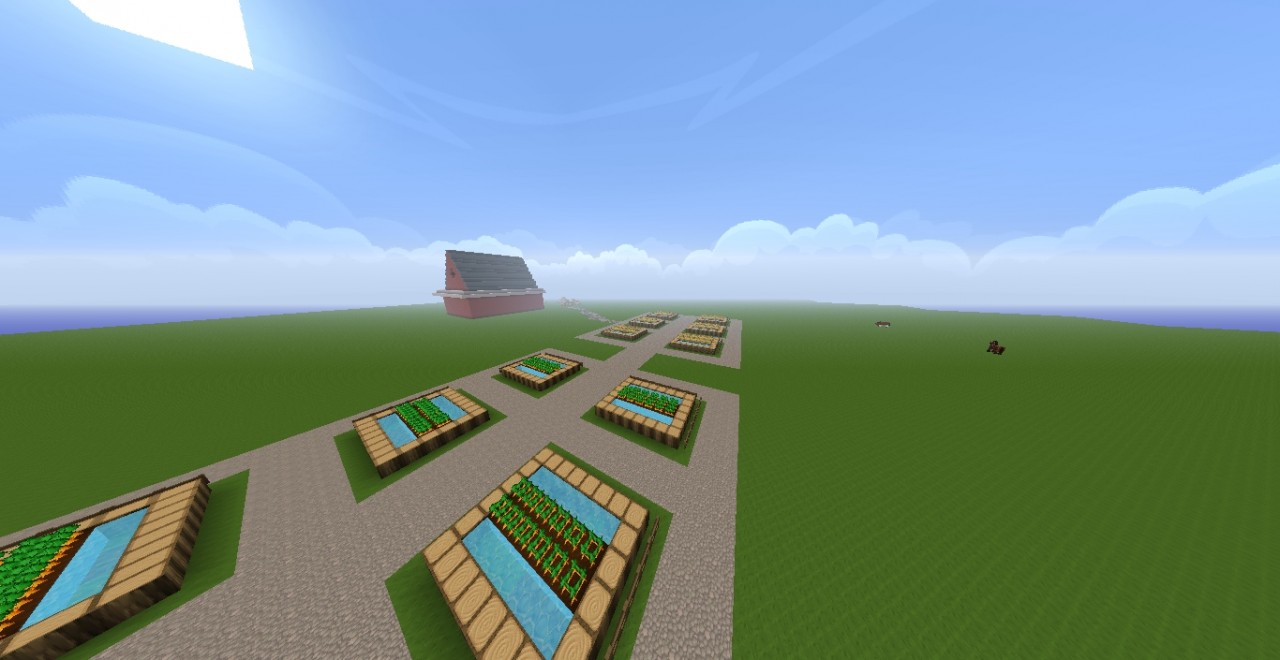 Le Modern Farm Minecraft Map