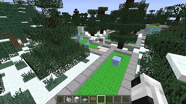 The Mini Golf Place Minecraft Map